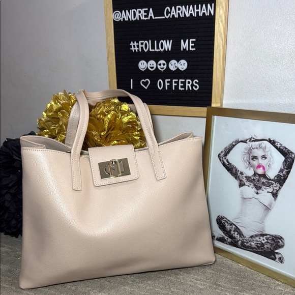 Furla | Bags | Furla Italian Leather Light Pink Tote | Poshmark